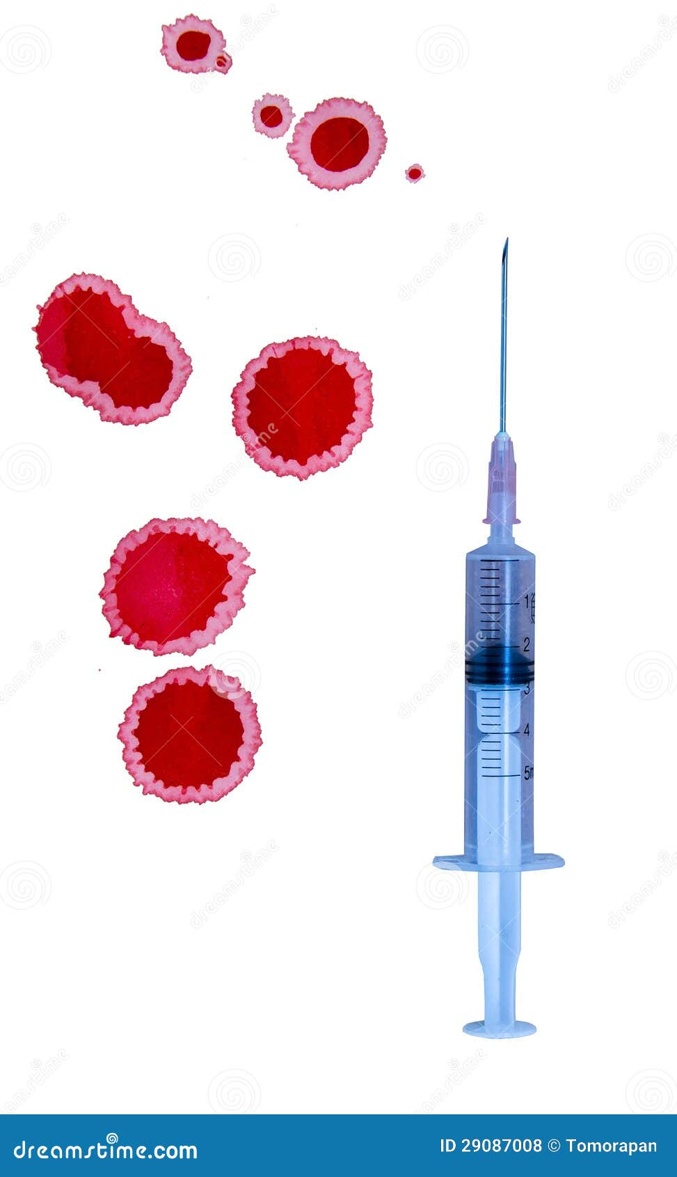 Bloody syringe stock photo. Image of drug, syringe, mess - 29087008
