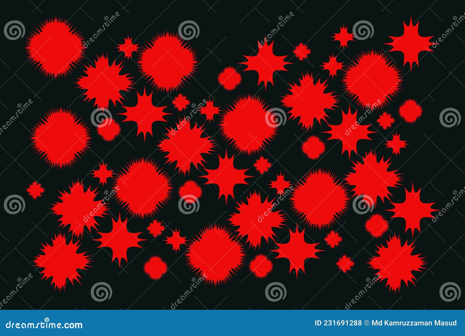 Bloody Vector Illustration Background Design. Stock Vector ...