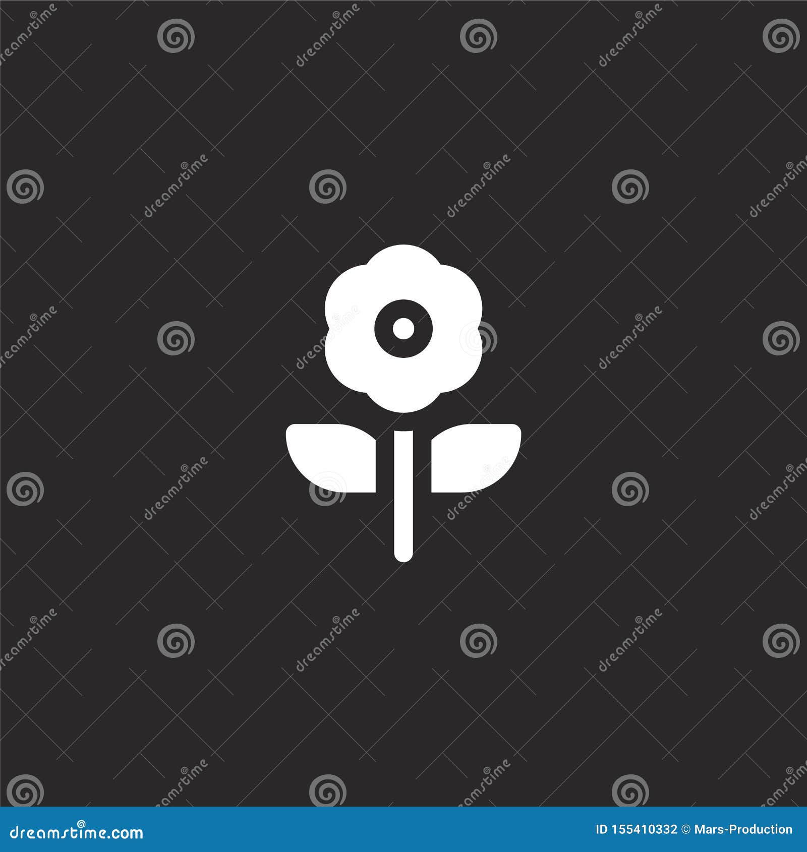 Bloom Icon. Filled Bloom Icon for Website Design and Mobile, App ...