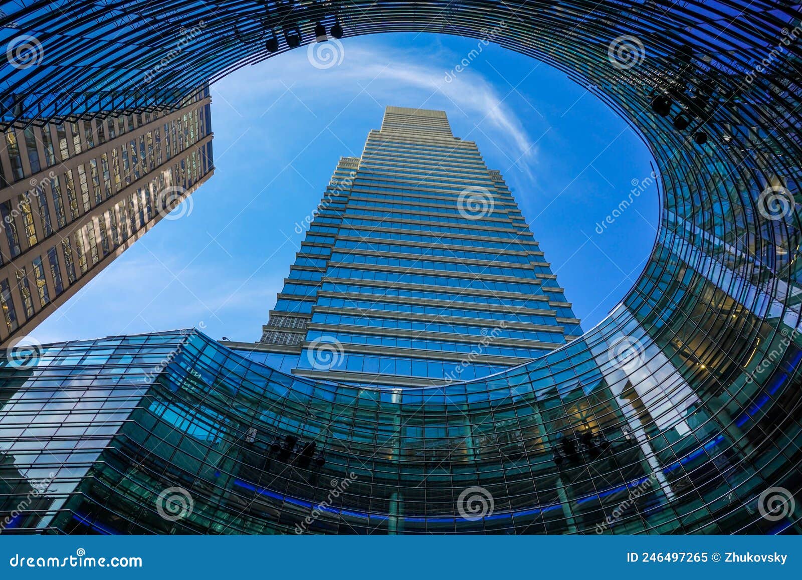 The Bloomberg Tower Complex in Midtown Manhattan Stock Image - Image of ...