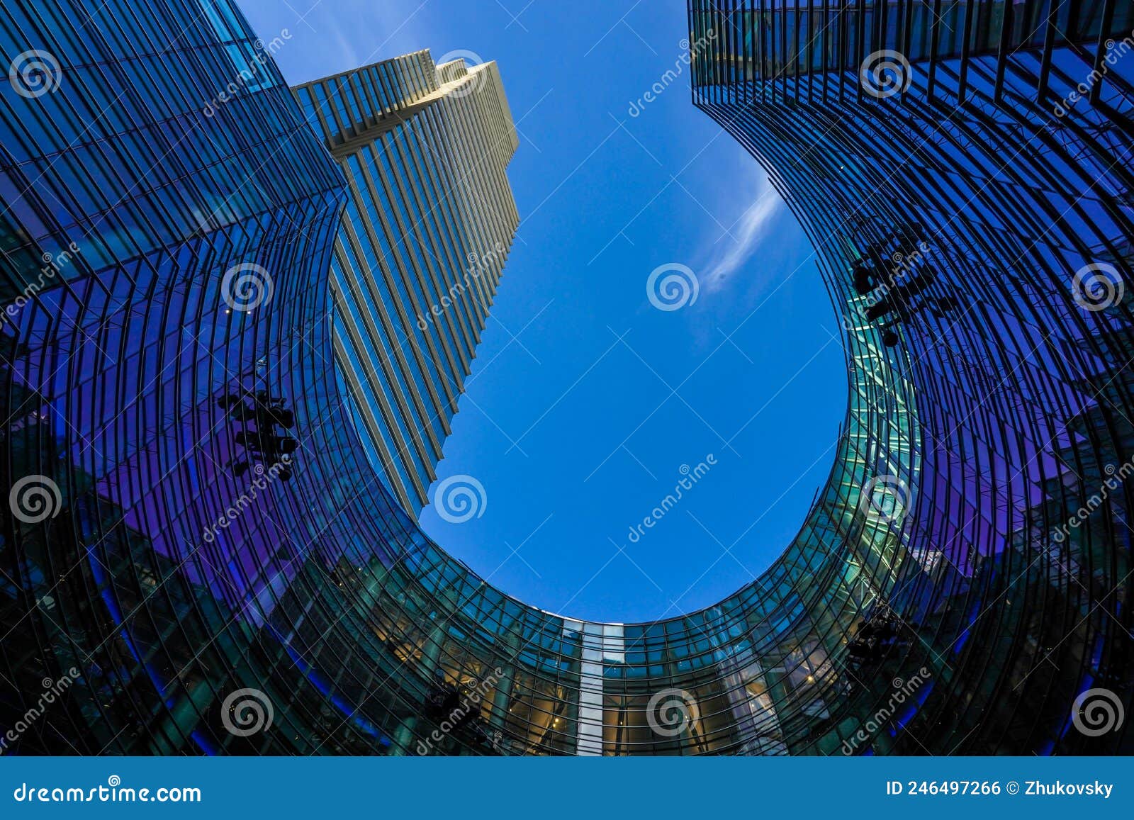 The Bloomberg Tower Complex in Midtown Manhattan Stock Photo - Image of ...