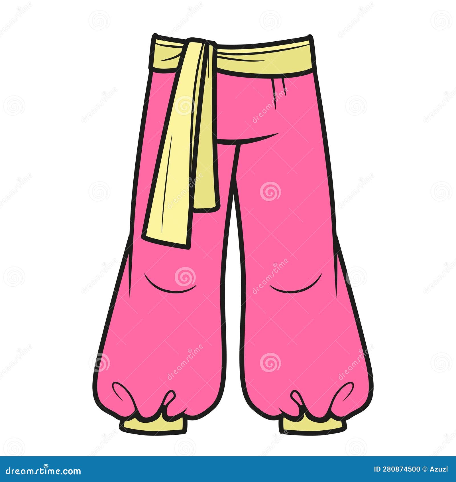 Bloomers Color Variation for Coloring Page on a White Stock Vector ...