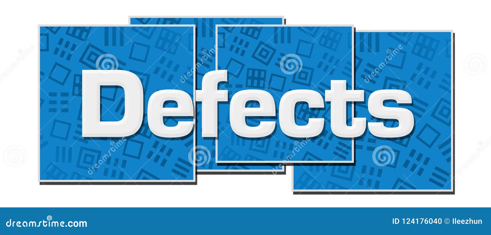 Bloques Azules De La Textura De Los Defectos Stock de ilustración ...