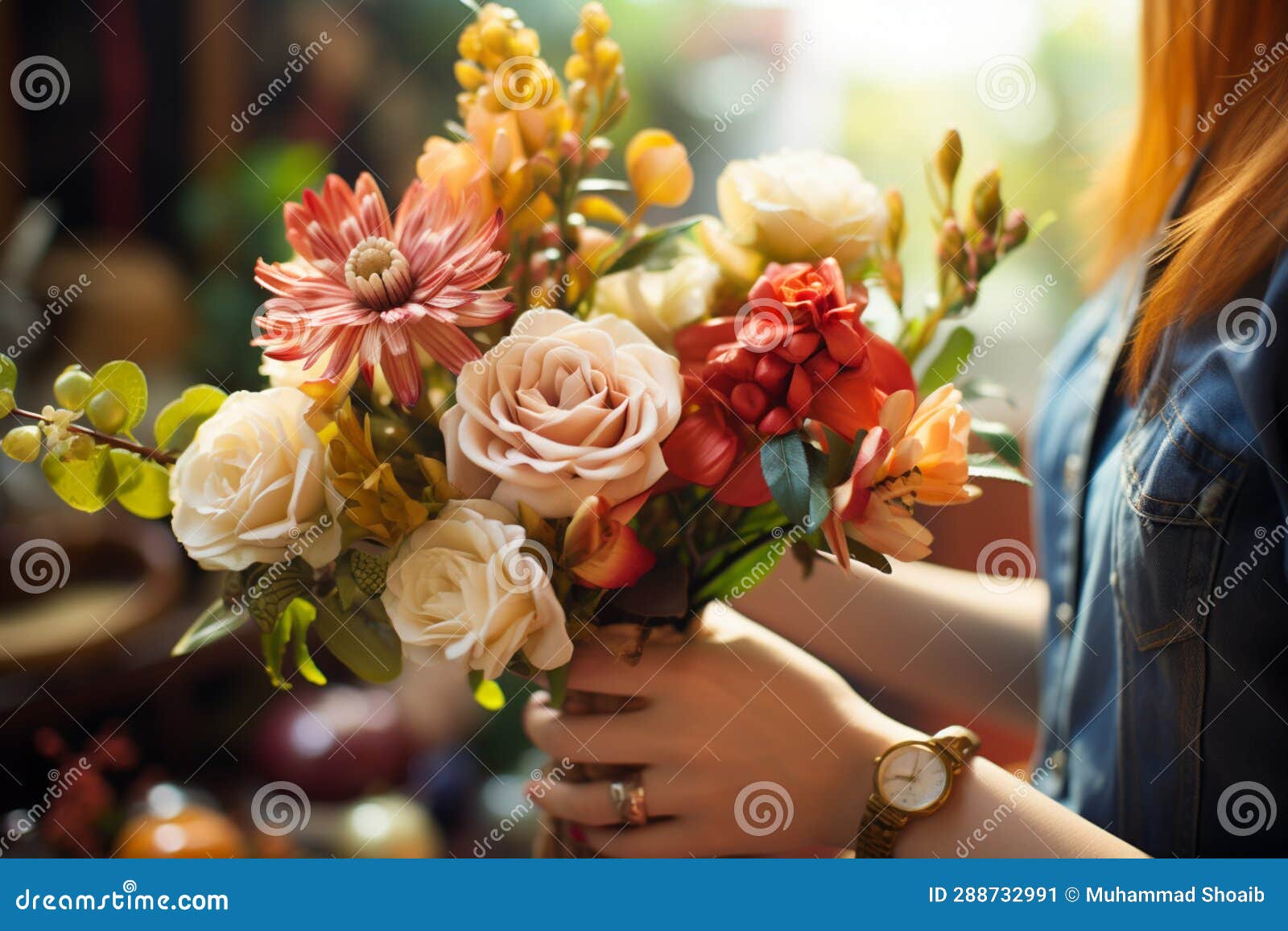 Blossom Assembly Creating a Captivating Bouquet with an Array of ...