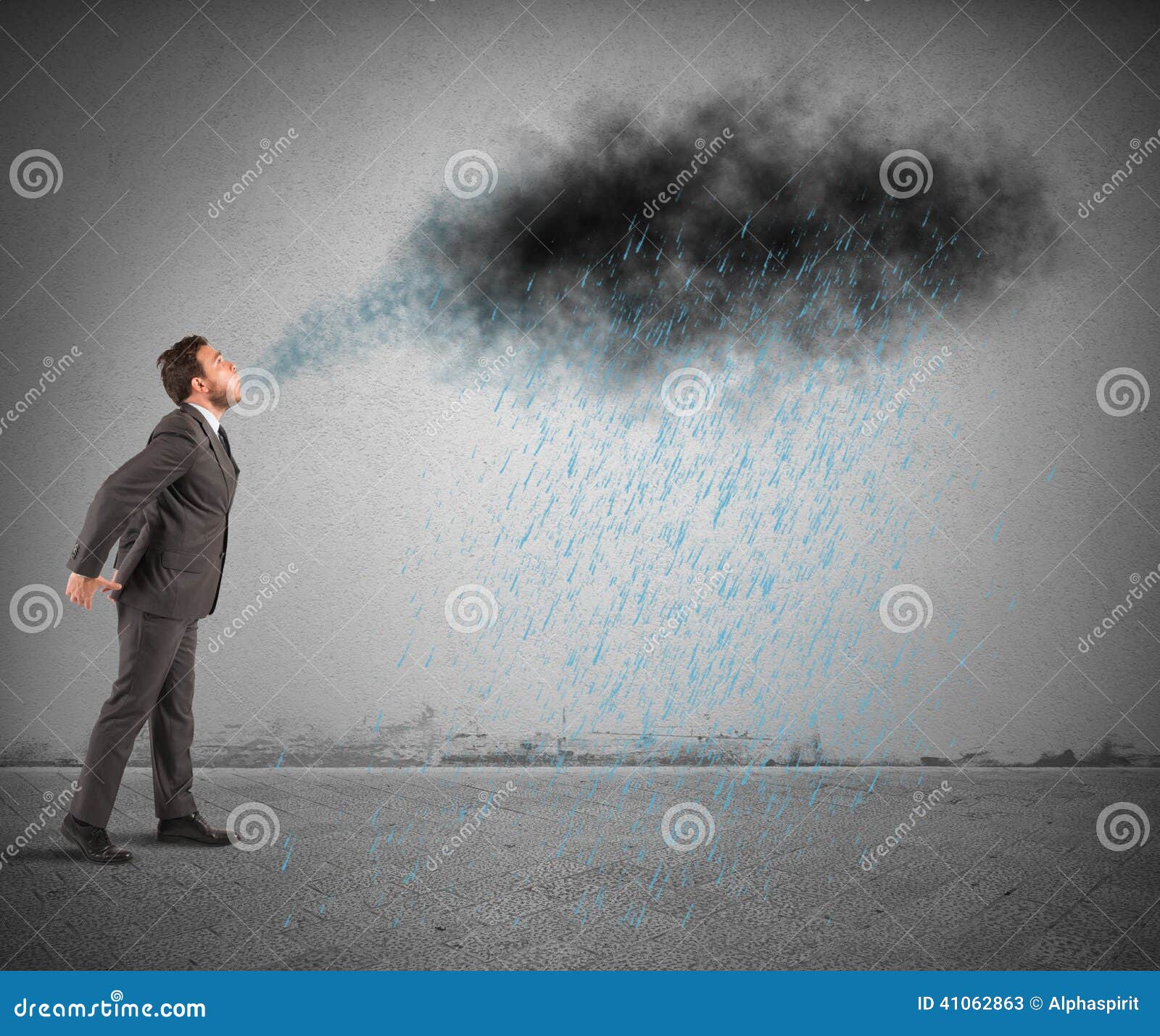 Blow away the problems stock image. Image of cloudy, blow - 41062863