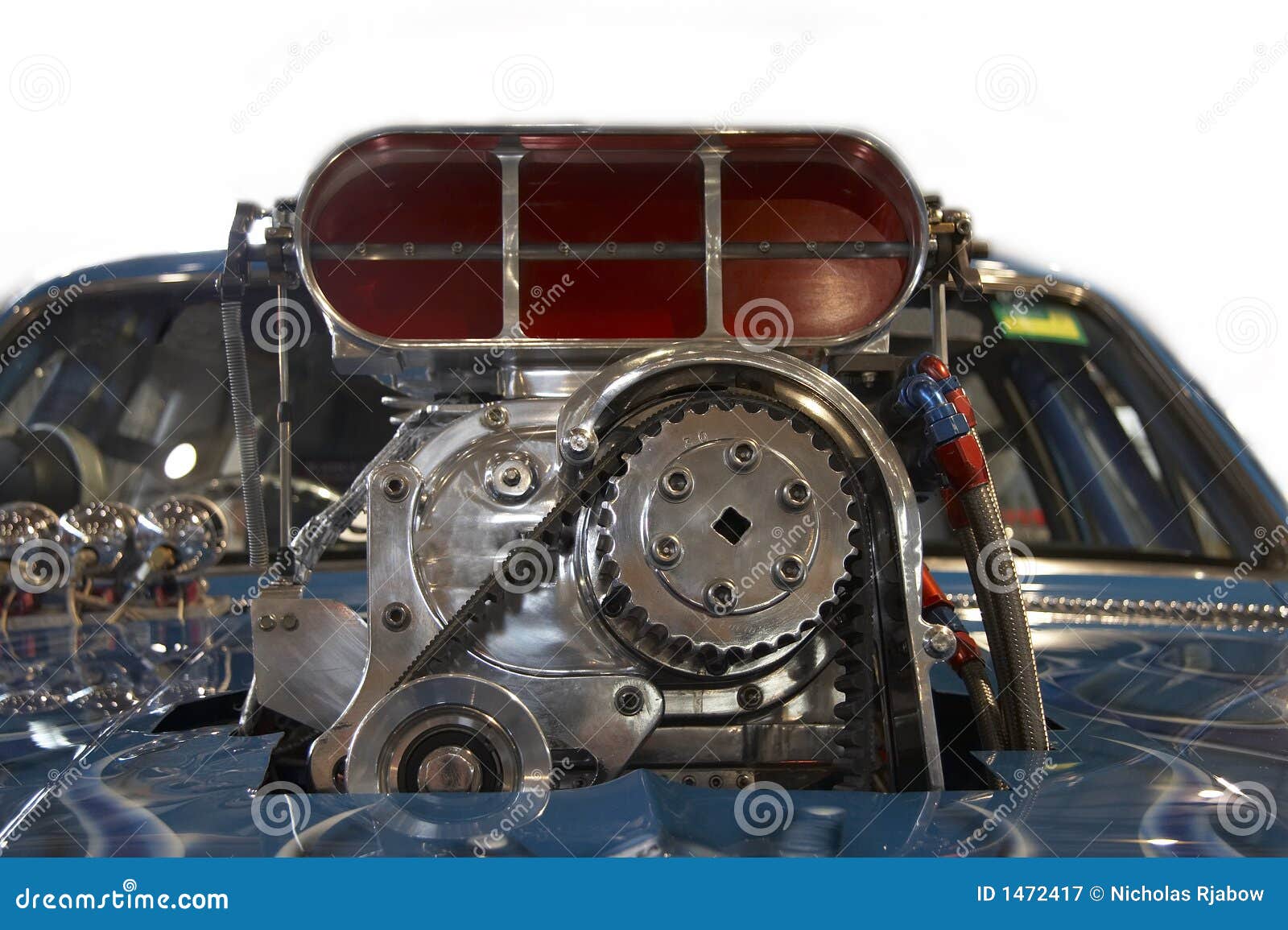 Supercharger Blower Side View