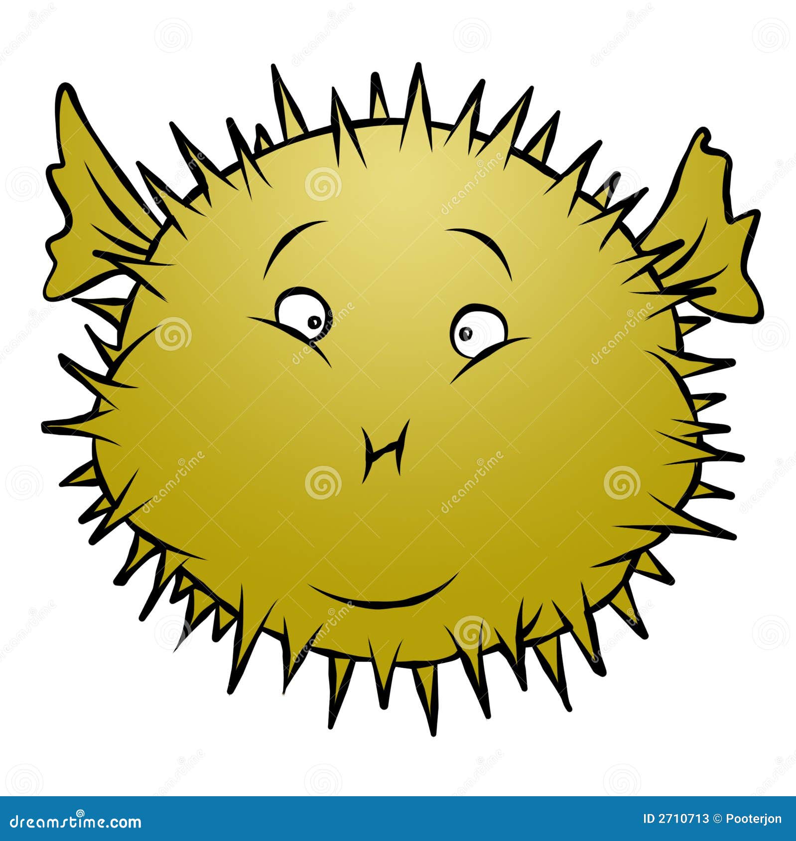 Blowfish stock illustration. Illustration of spiny, ocean - 2710713