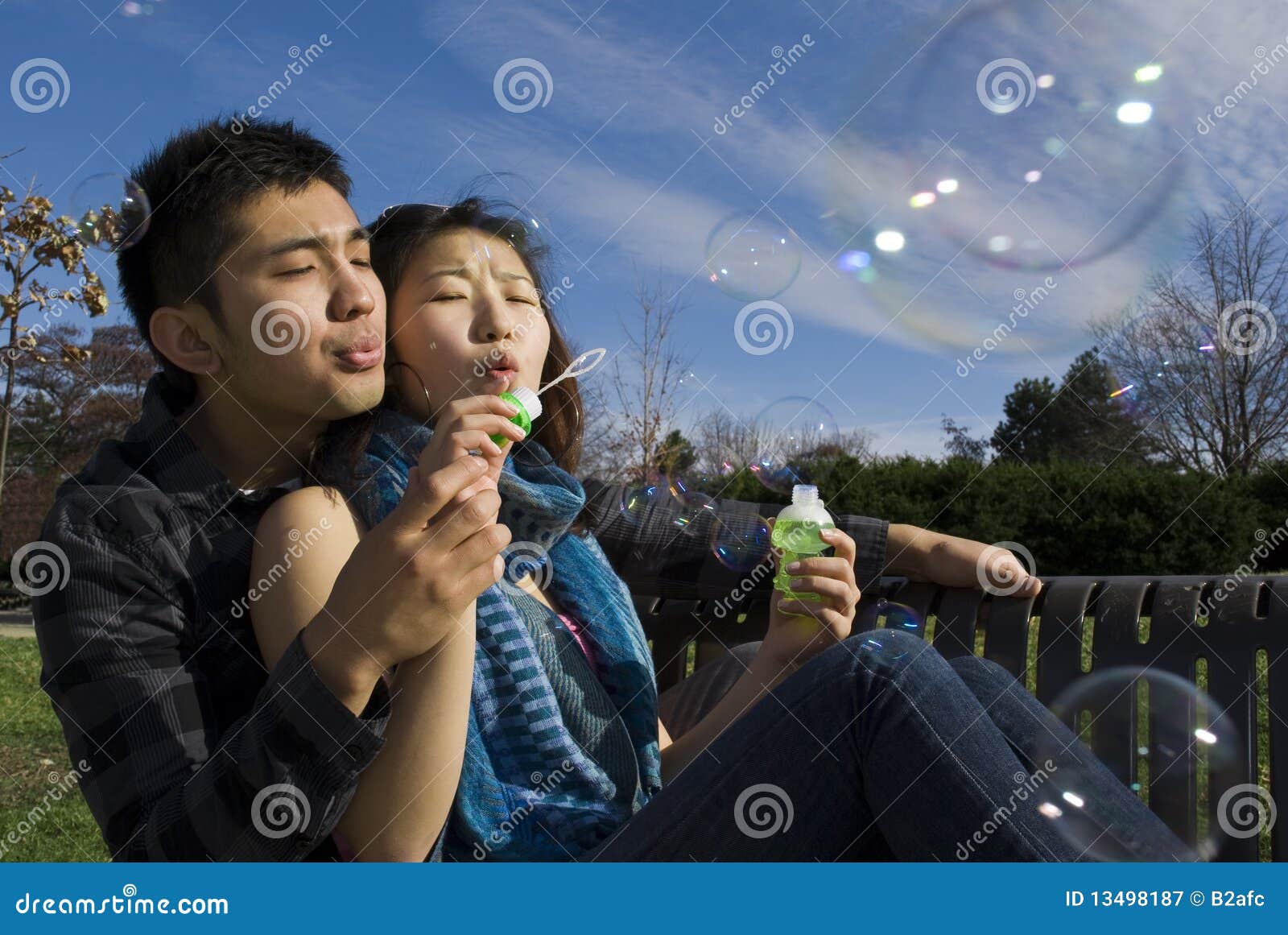 Blowing bubbles stock image. Image of beautiful, blowing - 13498187