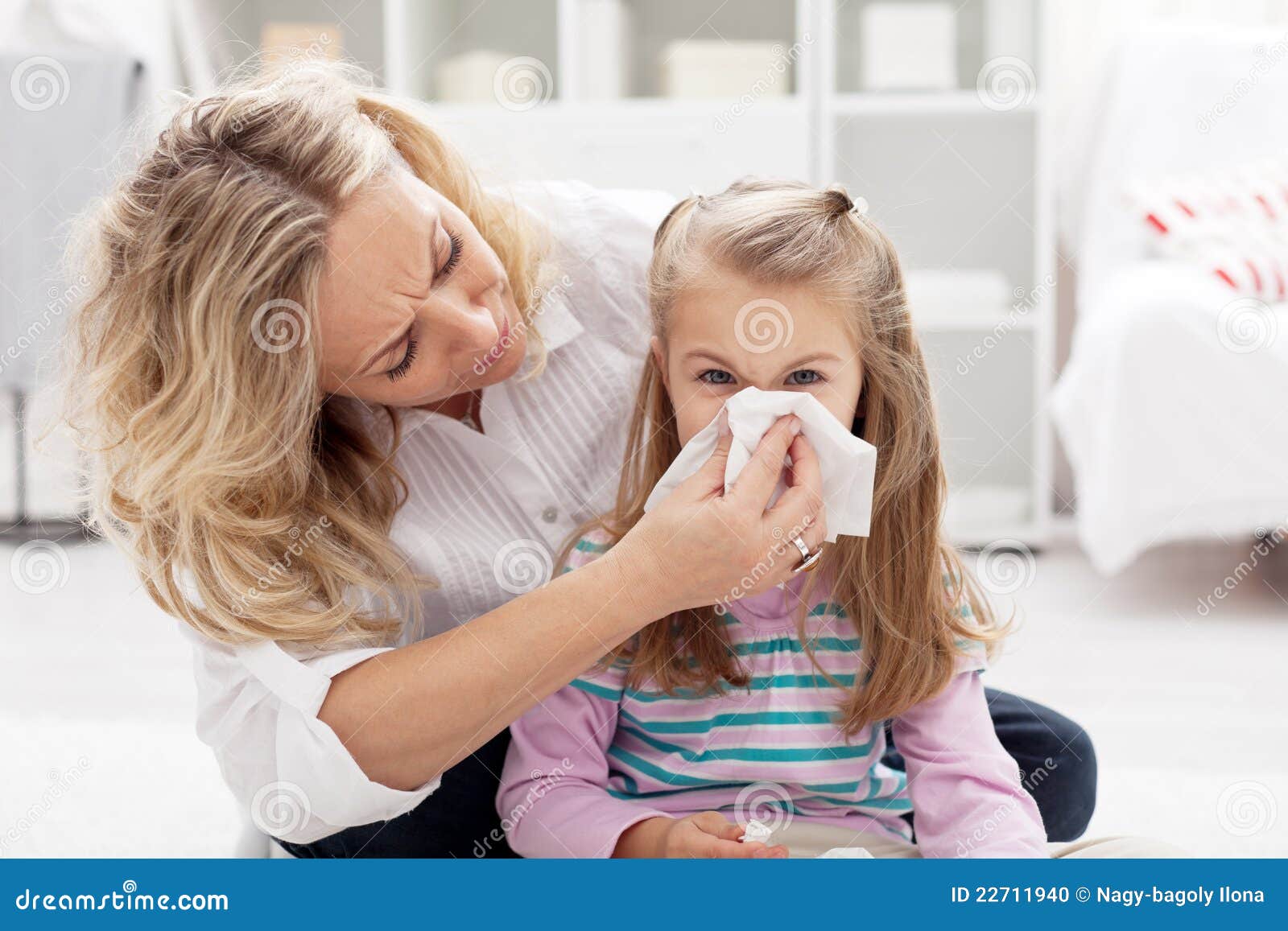 Blowing nose stock photo. Image of allergy, hygiene, disease - 22711940