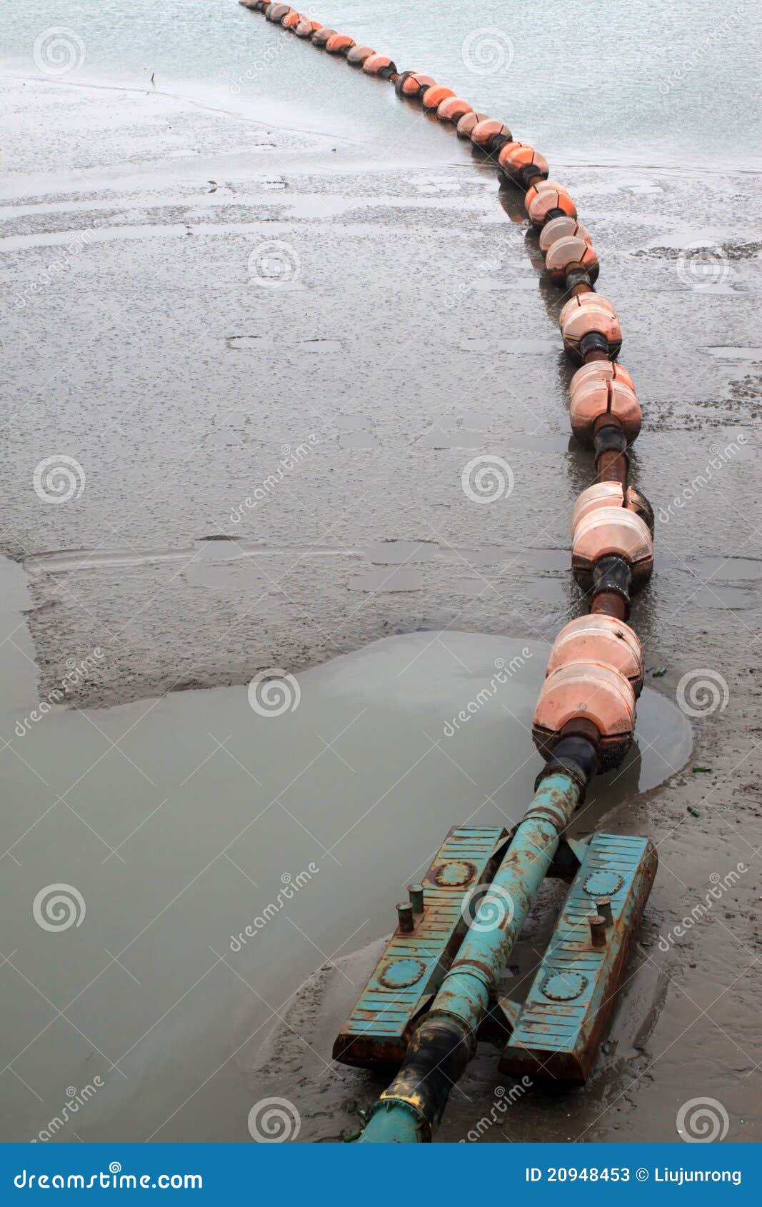 Blowing sand pipe stock image. Image of industrial, pipe - 20948453
