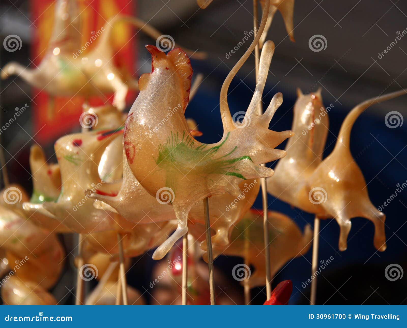 Blowing sugar figurines stock photo. Image of fabric - 30961700