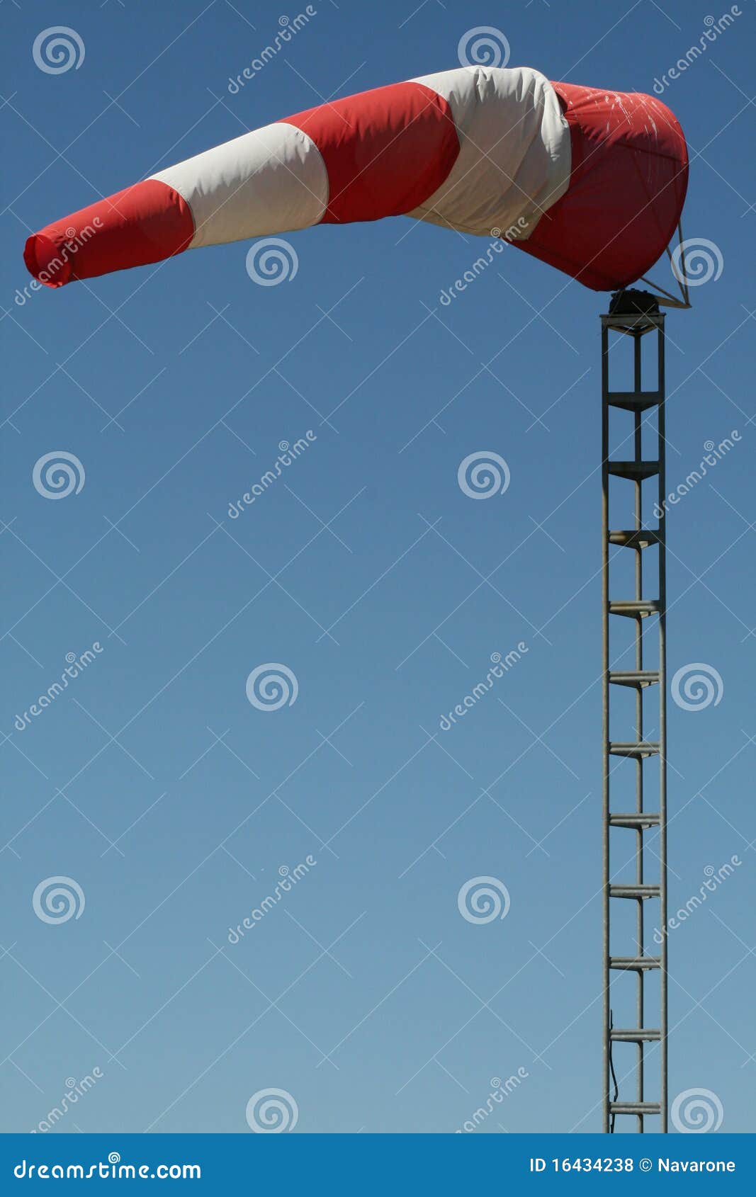 Blowing windsock stock photo. Image of striped, blows - 16434238