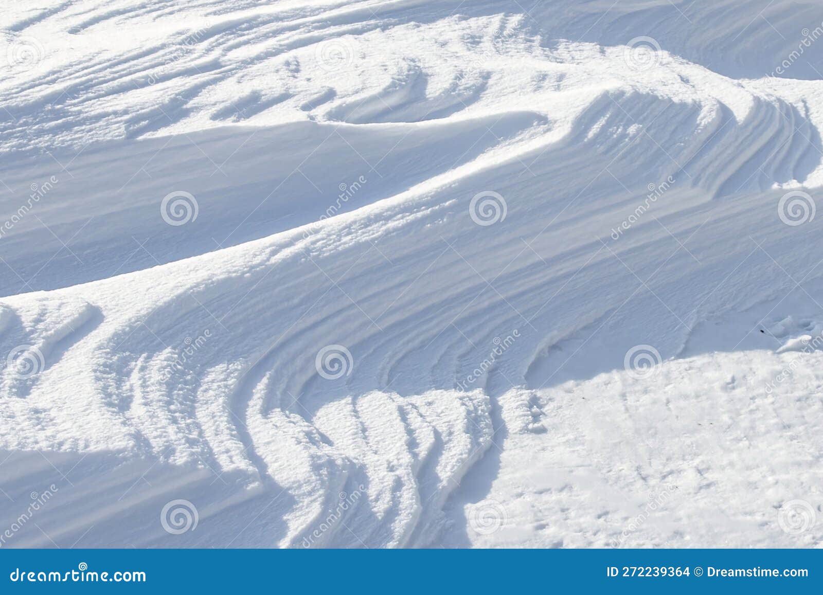 Abstract Texture of Wind Blown Snow Stock Photo - Image of white ...