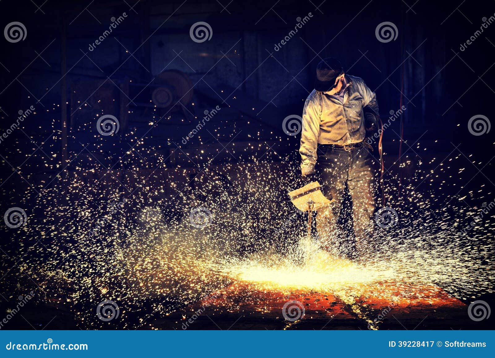 Blowpipe Welding stock image. Image of cutting, blast - 39228417