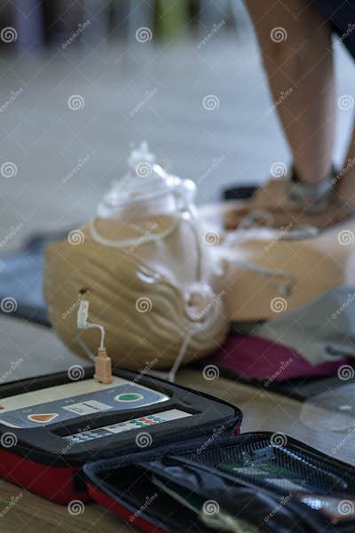 BLSD. First Aid Training Concept Stock Photo - Image of patient, rescue ...