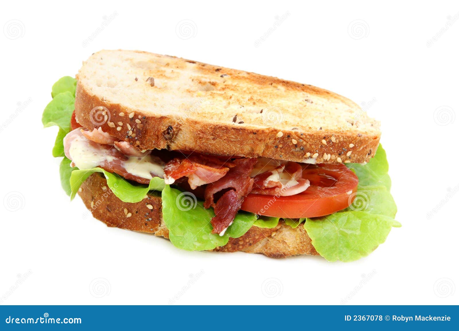 BLT stock photo. Image of tomato, white, isolated, lettuce - 2367078