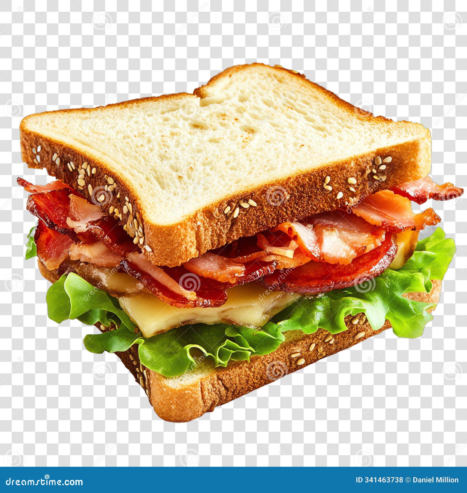 BLT Sandwich stock photo. Illustration of sanwich, sandwhich - 341463738