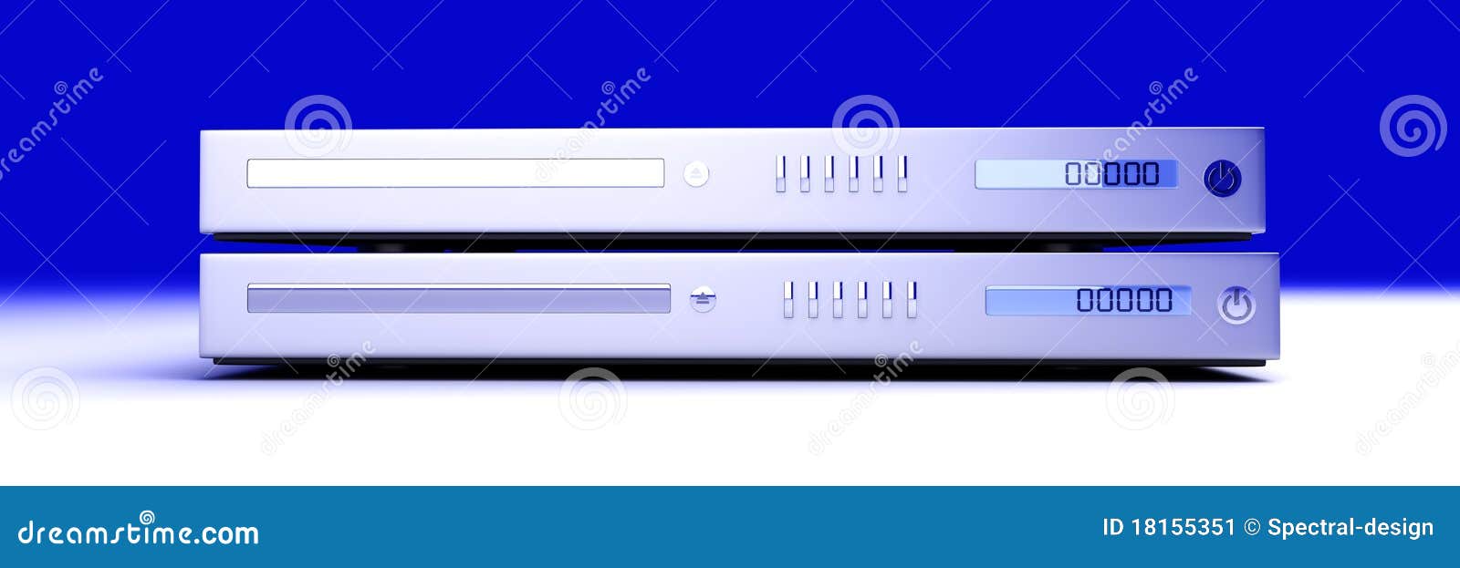 Blu ray devices stock illustration. Illustration of entertainment ...