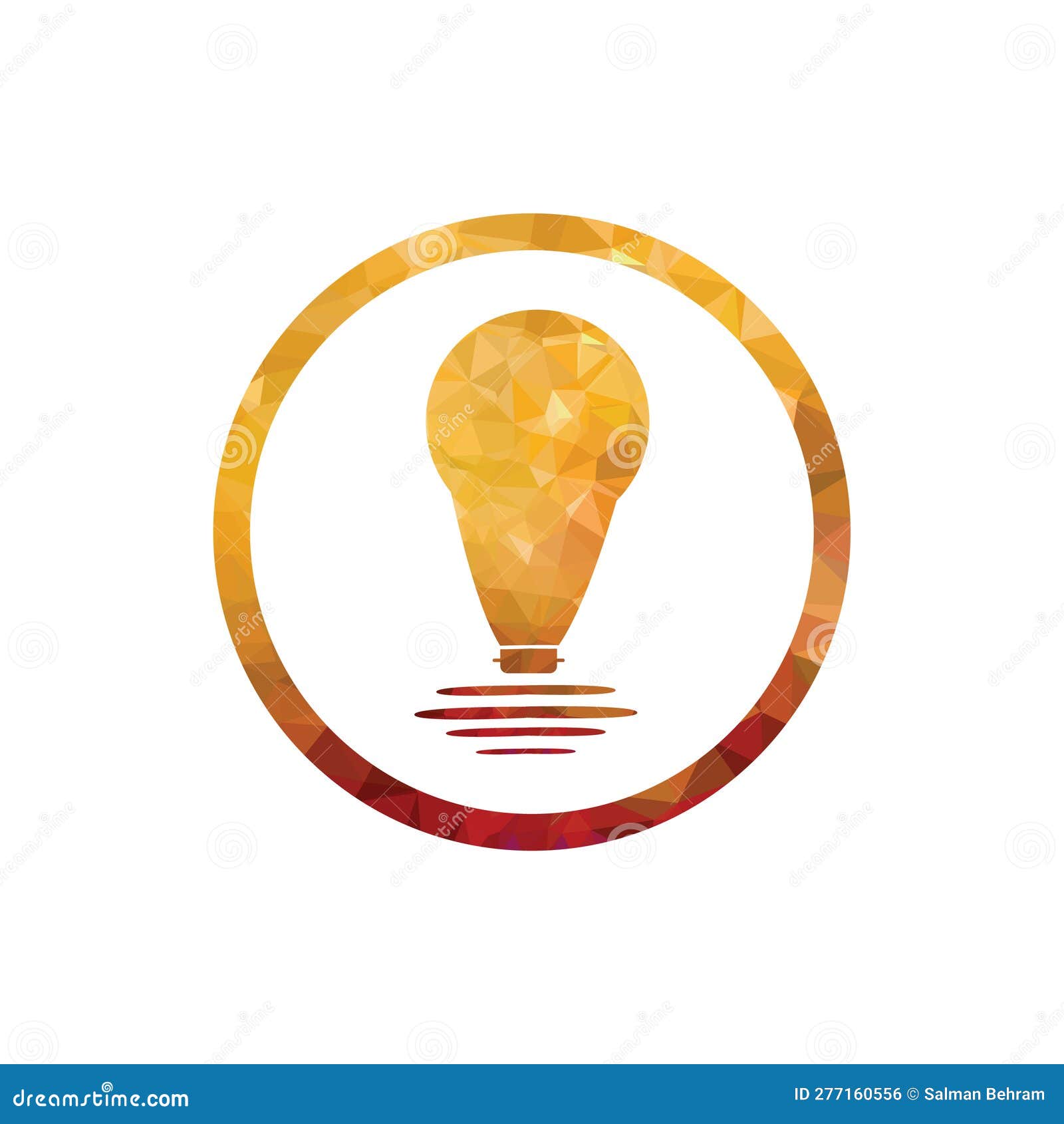 Blub Idea Logo Vector Design Template Vector Illustration Stock Vector ...