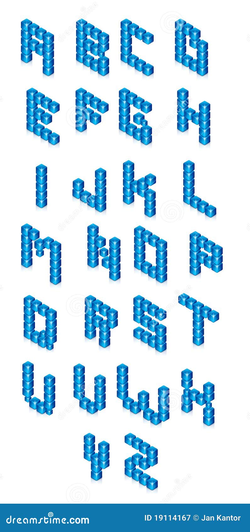 Blue 3d font stock illustration. Illustration of sign - 19114167