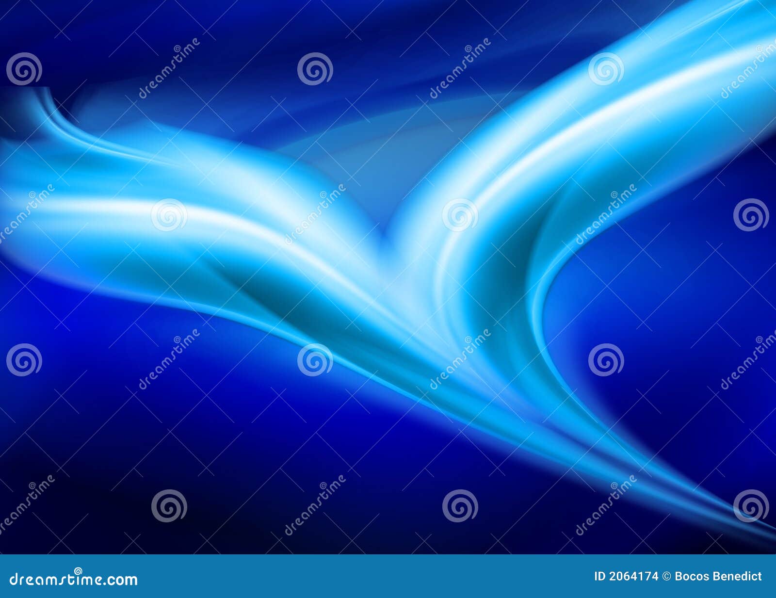 Blue abstract stock illustration. Illustration of design - 2064174