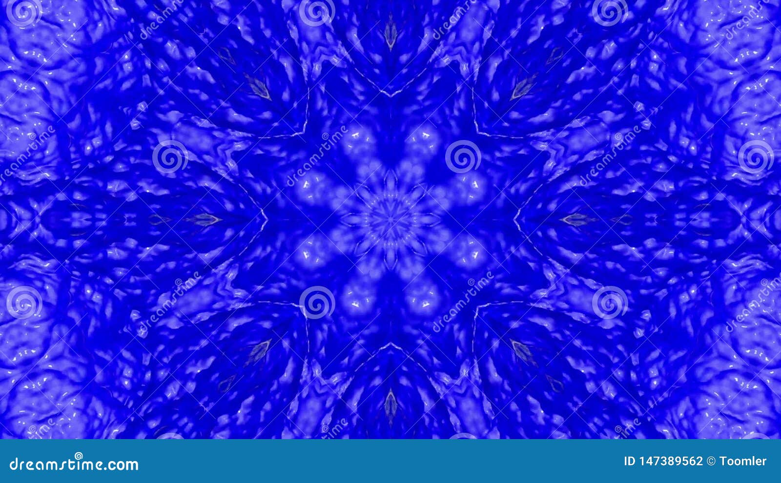 Blue Abstract Animated Background. 3d Render Stock Footage - Video of ...