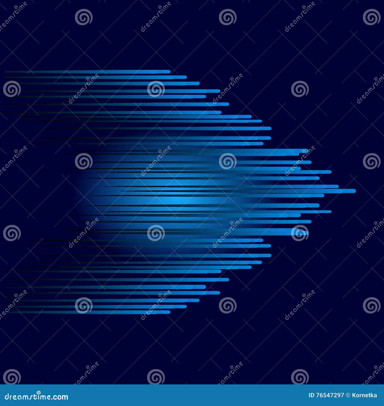 Blue abstract arrow stock vector. Illustration of arrow - 76547297