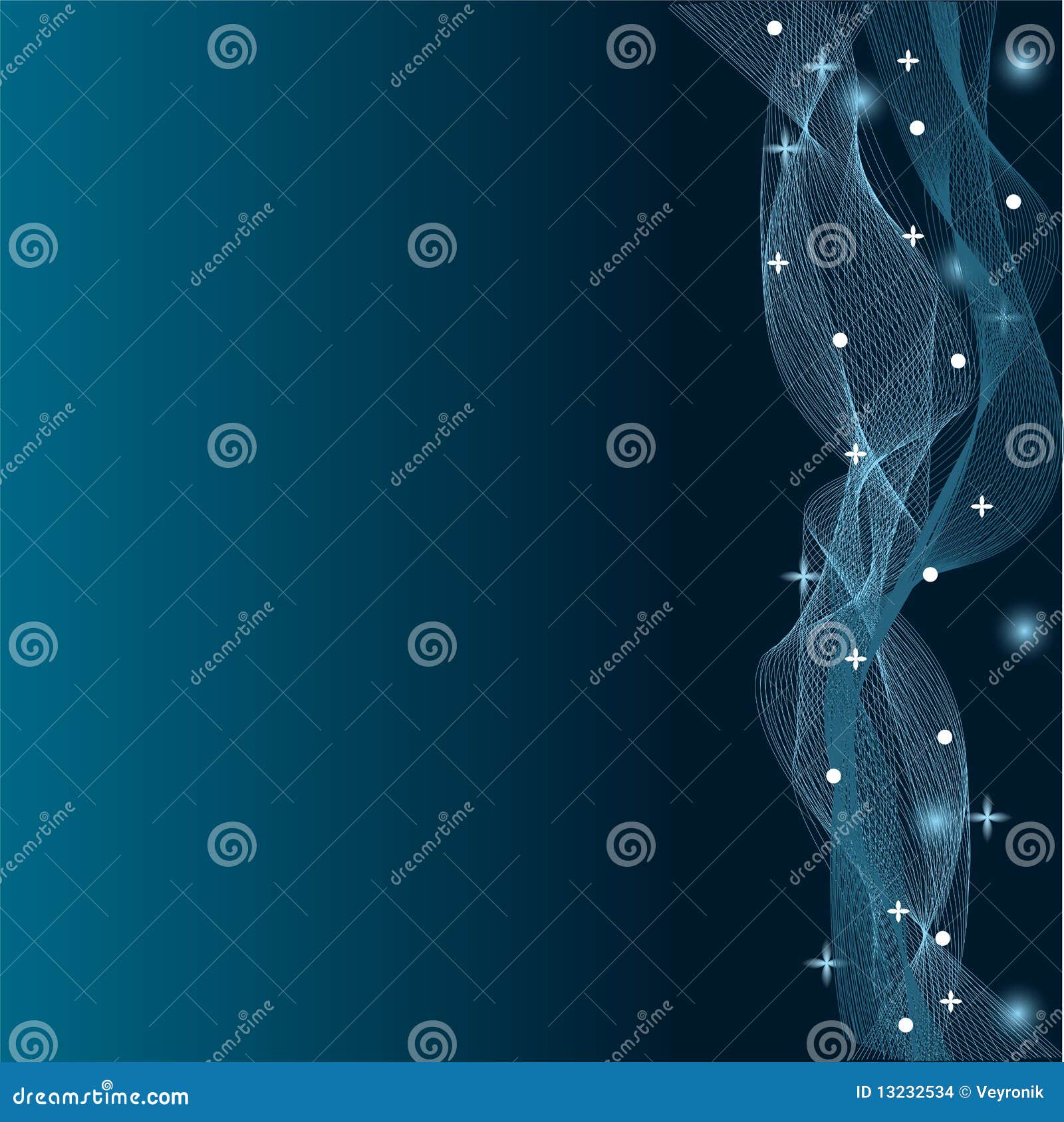 Blue abstract background stock illustration. Illustration of blue ...