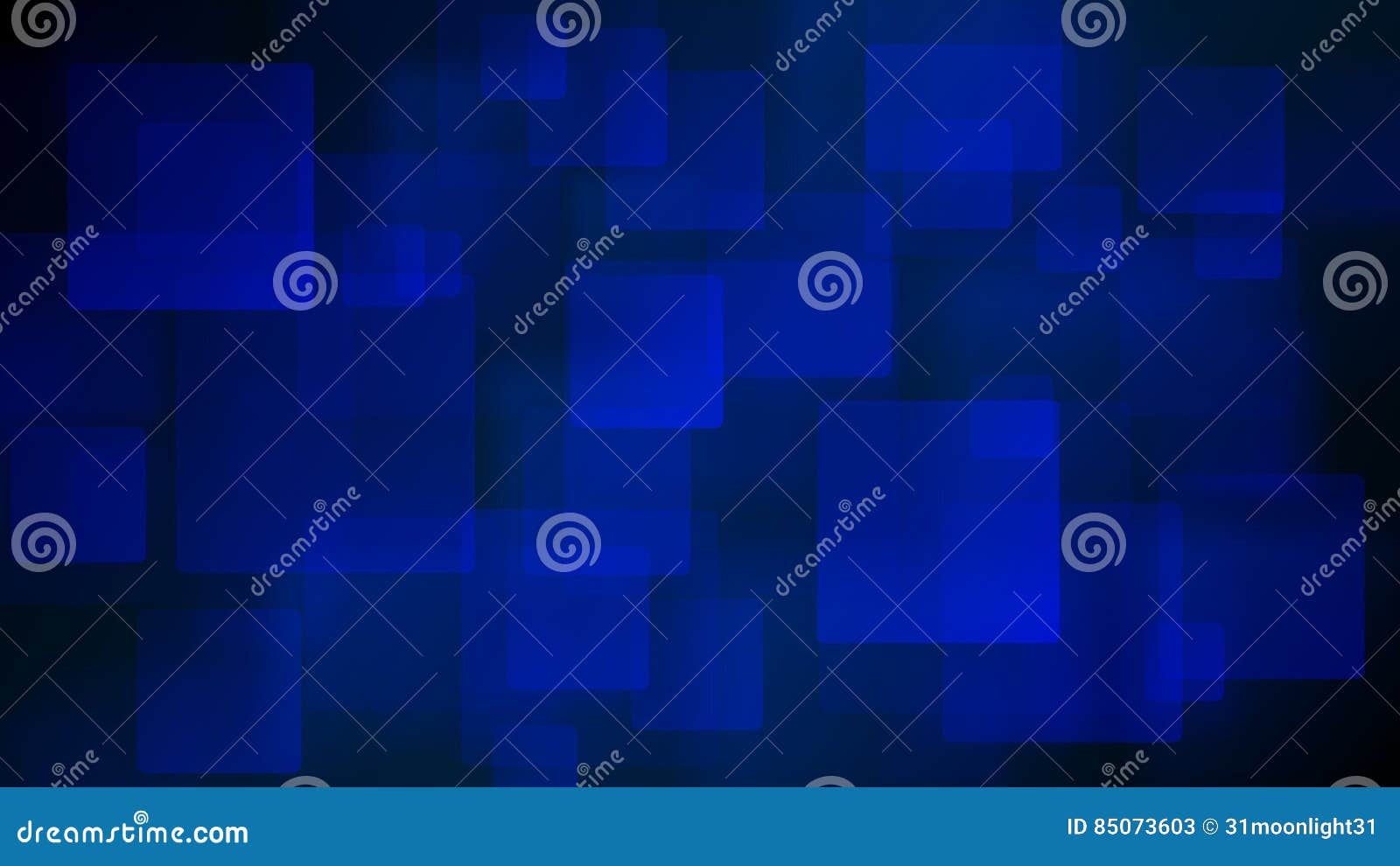Blue Abstract Background of Blurry Squares Stock Vector - Illustration ...