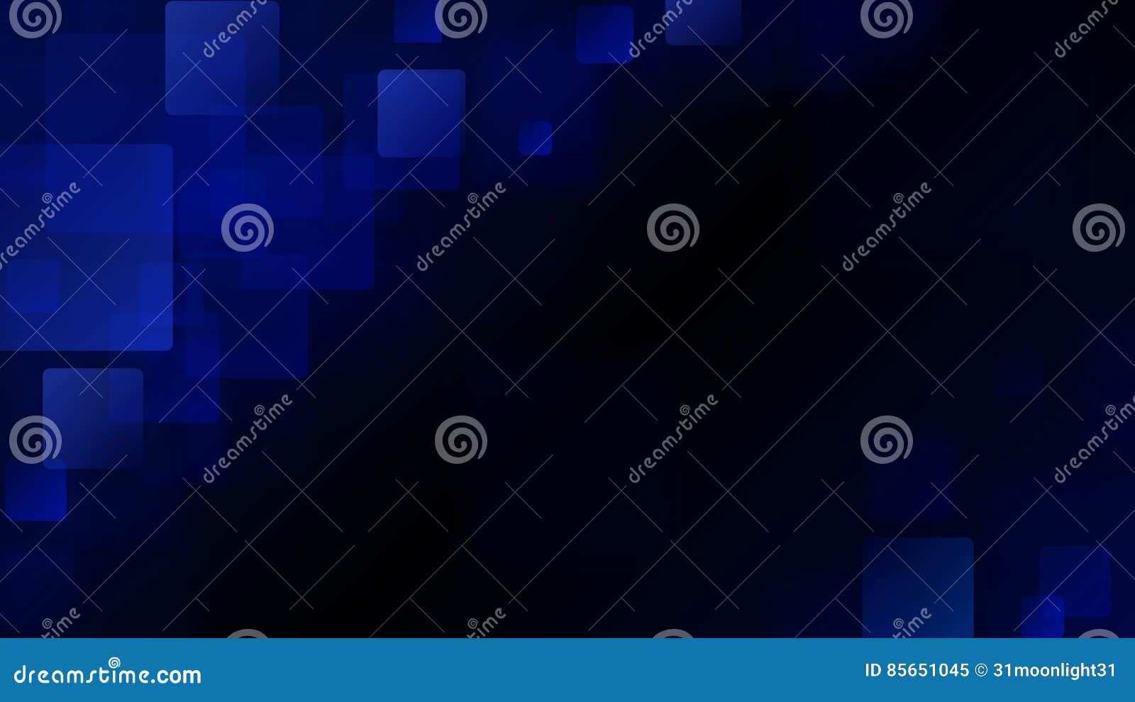 Blue Abstract Background of Blurry Squares Stock Vector - Illustration ...