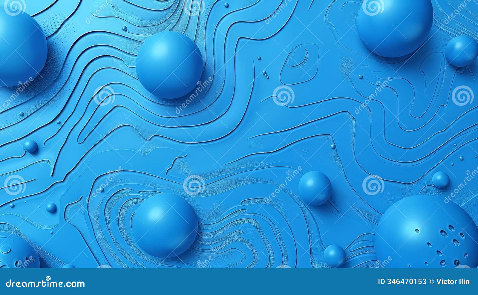 Bumps Blue Texture Technology Stock Illustration | CartoonDealer.com ...