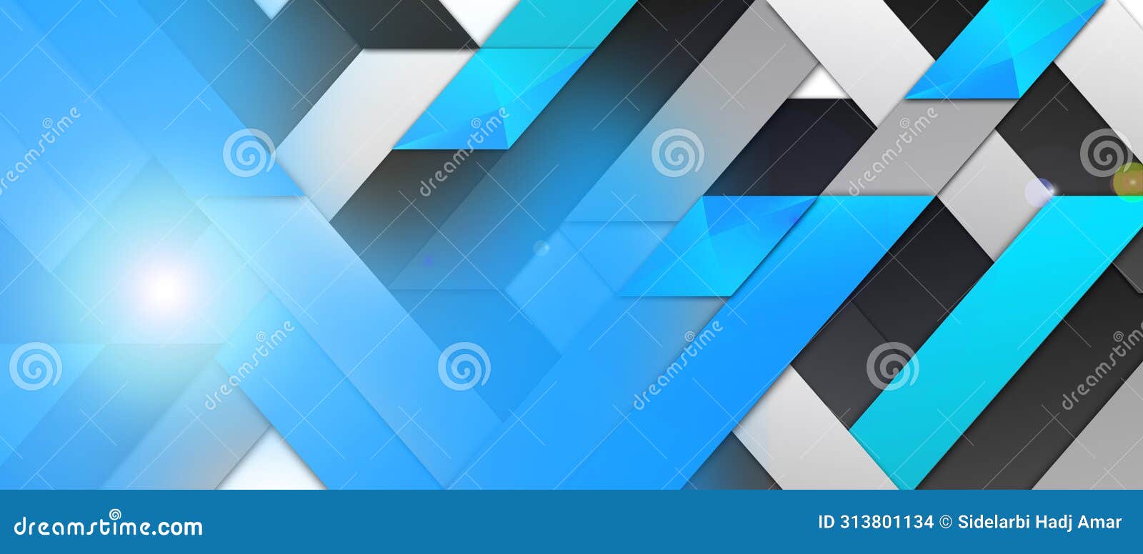 Blue Abstract Background for Design Stock Photo - Image of shape ...