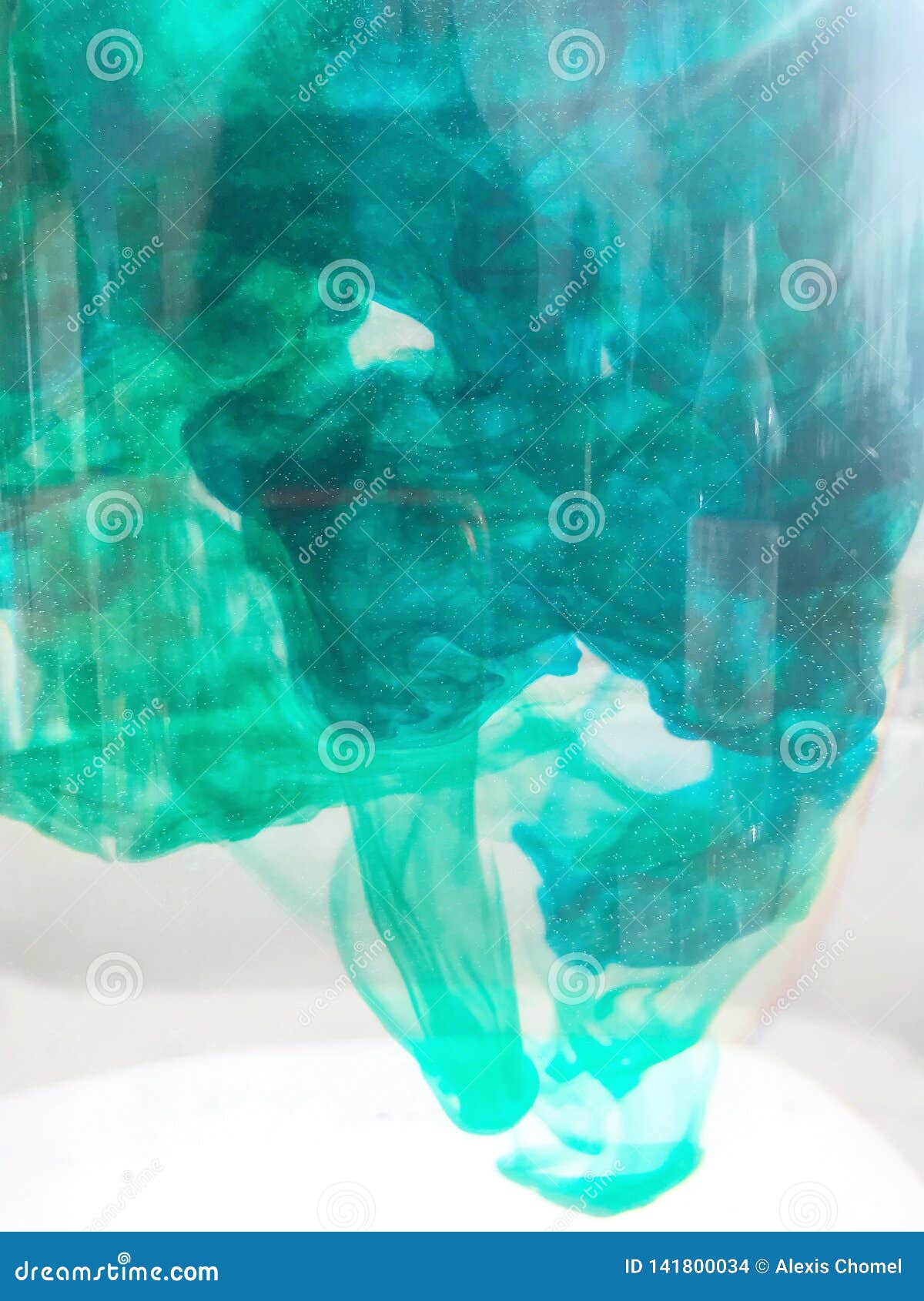 Blue Abstract Background of Diffuse Colors Stock Photo - Image of stain ...