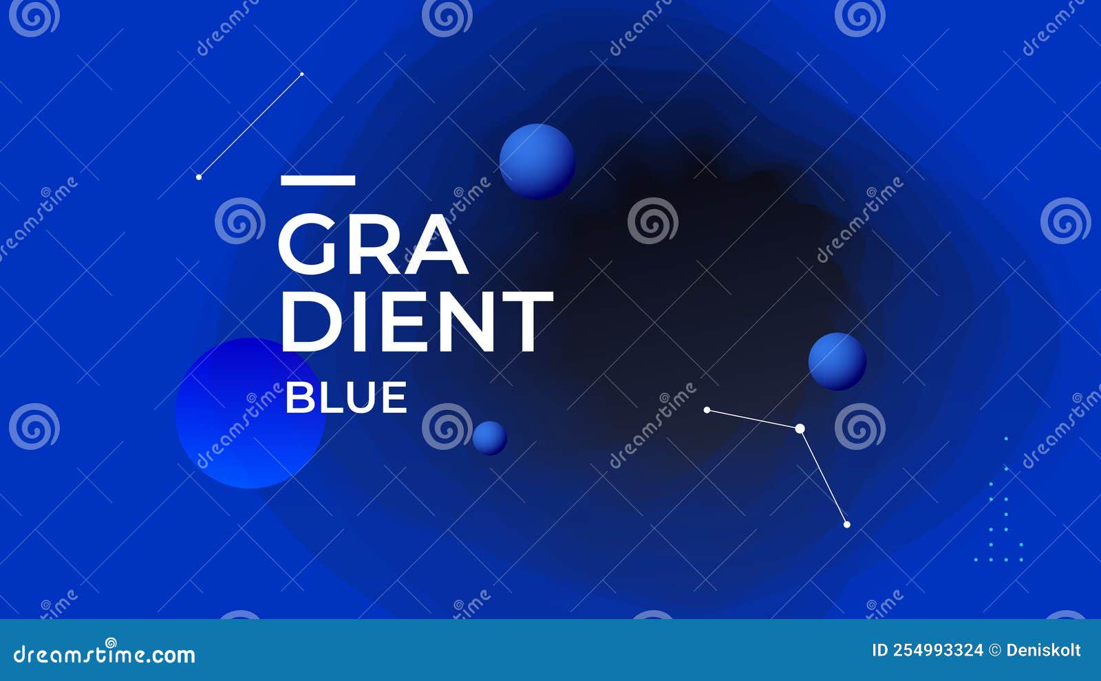 Blue Abstract Background. Duotone Banner Stock Vector - Illustration of ...