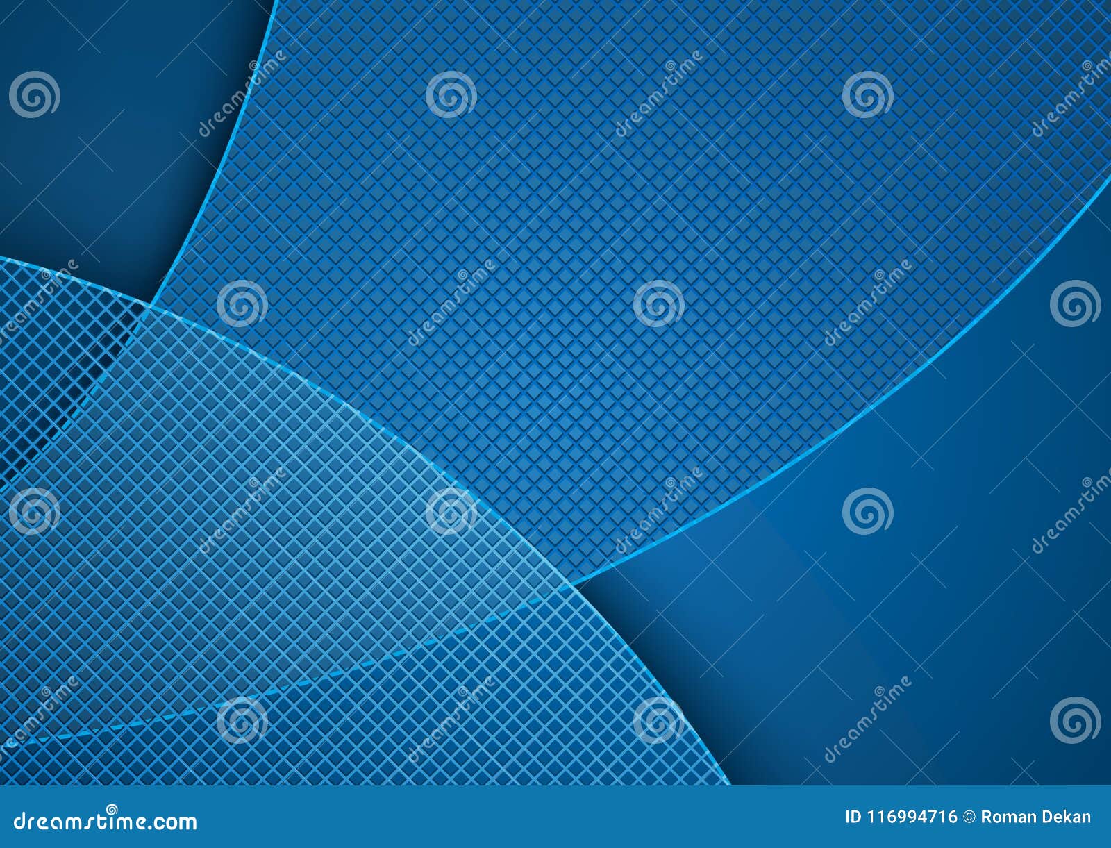 Blue Abstract Background and Grid Pattern Stock Vector - Illustration ...
