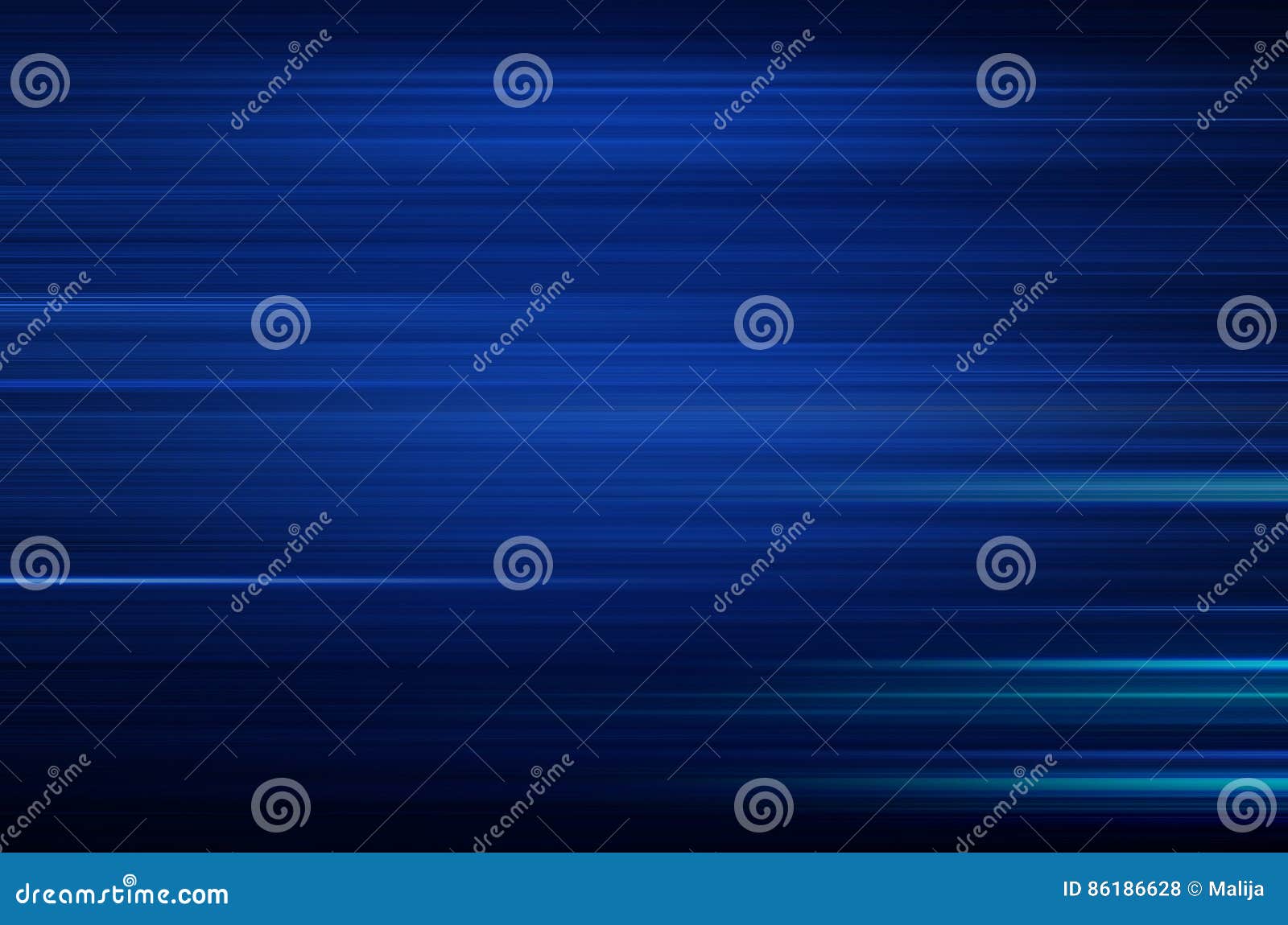 Blue Abstract Background with Motion Speed Lines Stock Illustration ...