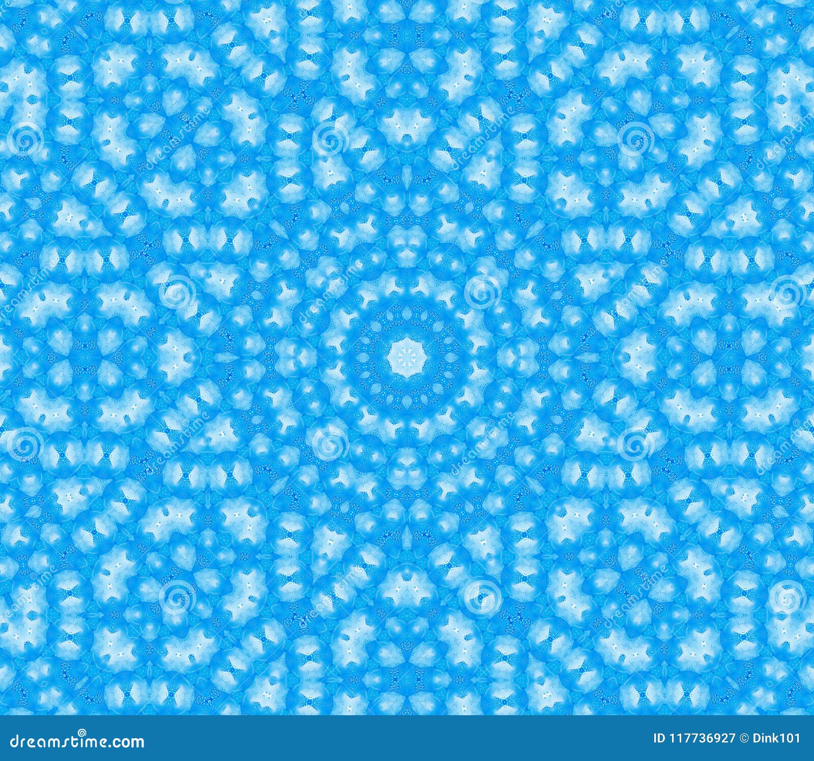 Blue Abstract Natural Pattern Stock Illustration - Illustration of ...