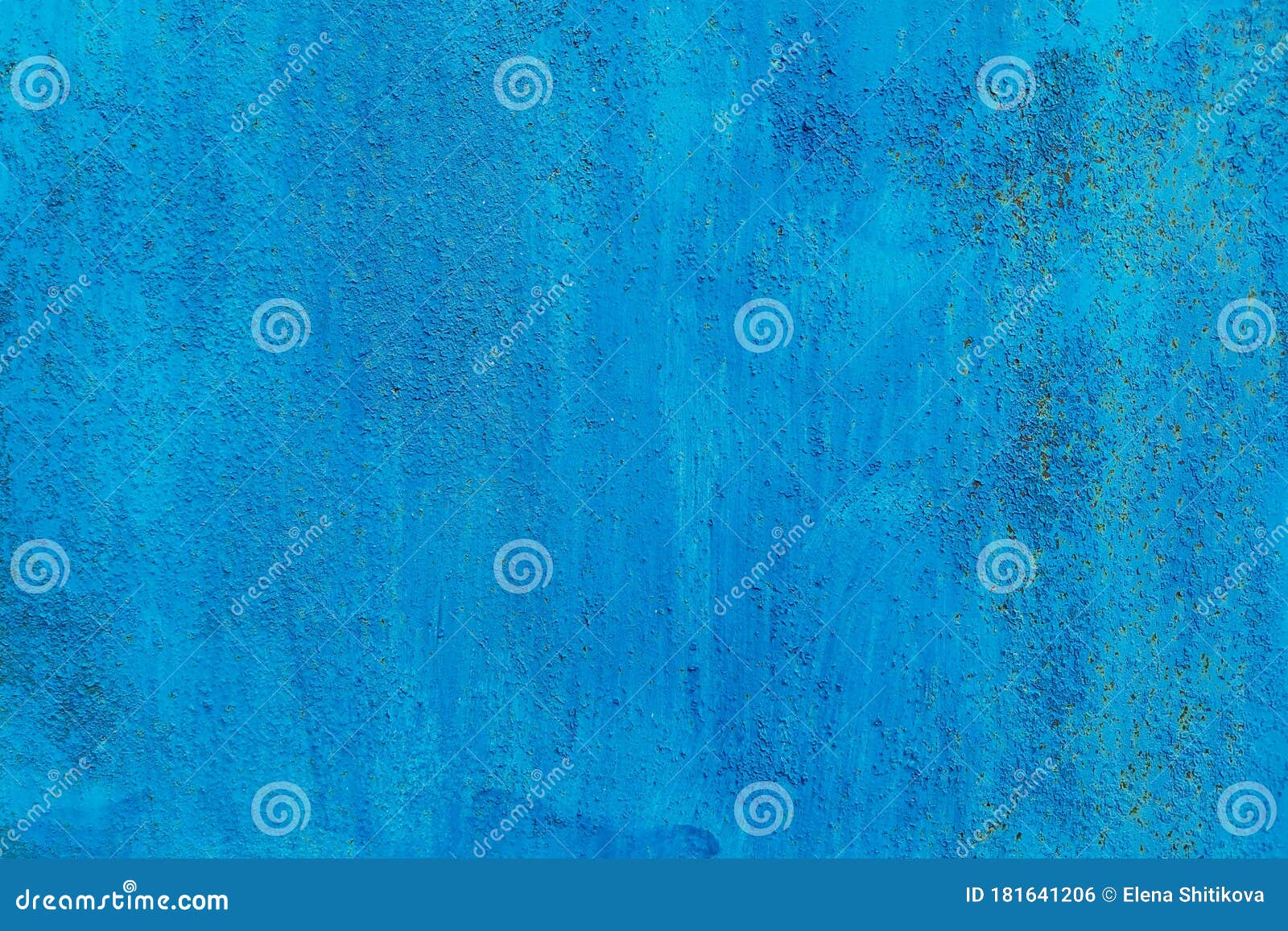 Blue Abstract Background. Old Rusty Metal Surface, Rough Texture Stock ...