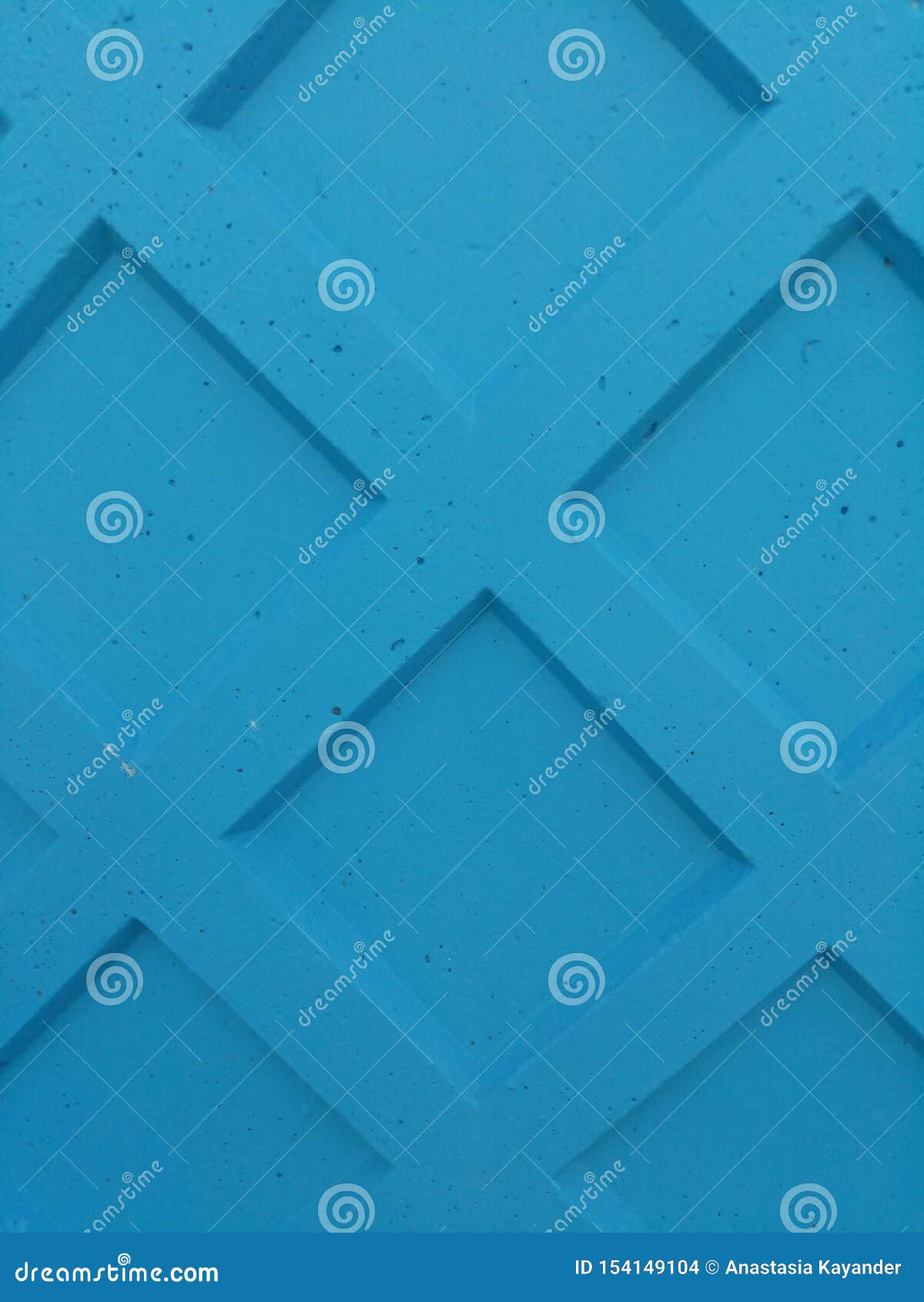 Blue Abstract Background Painted Concrete Fence with a Texture of ...