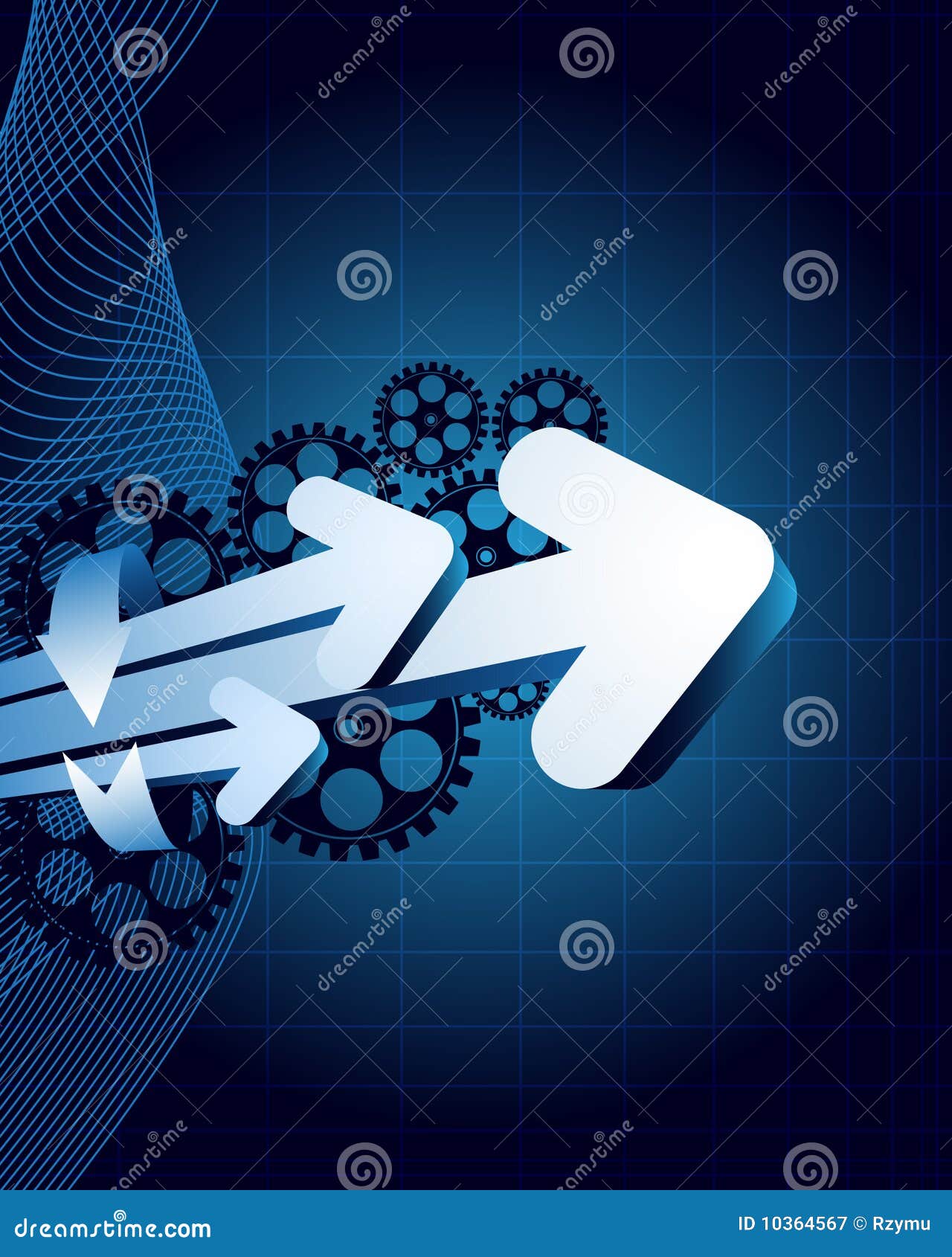 Blue Abstract Background with Place for Text Stock Vector ...