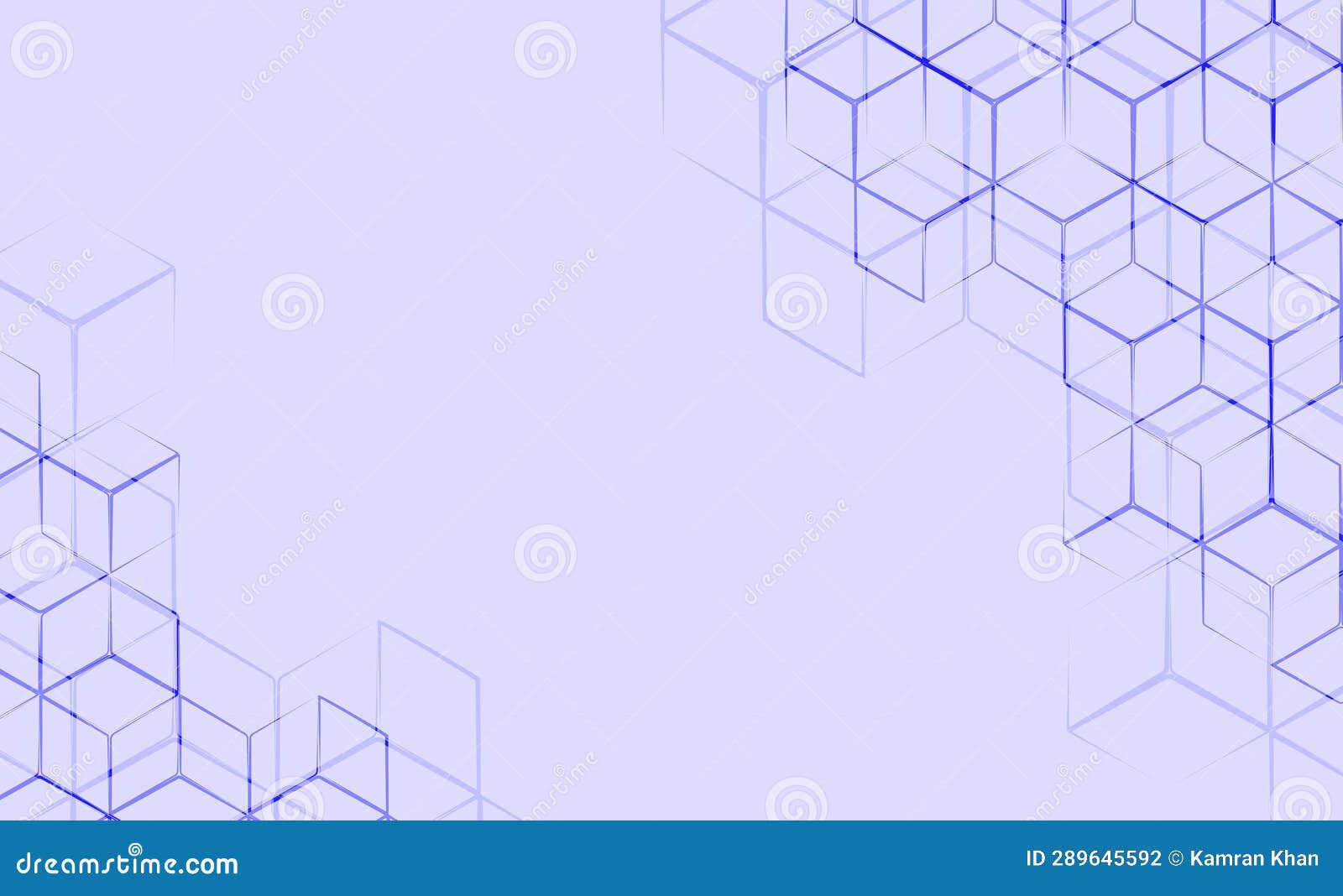 Blue Abstract Background for Projects Stock Illustration - Illustration ...