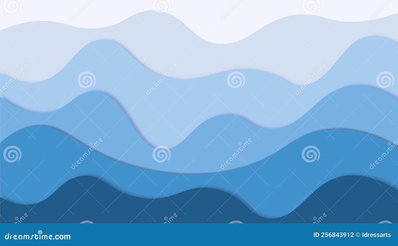 Blue abstract background stock vector. Illustration of vector - 256843912