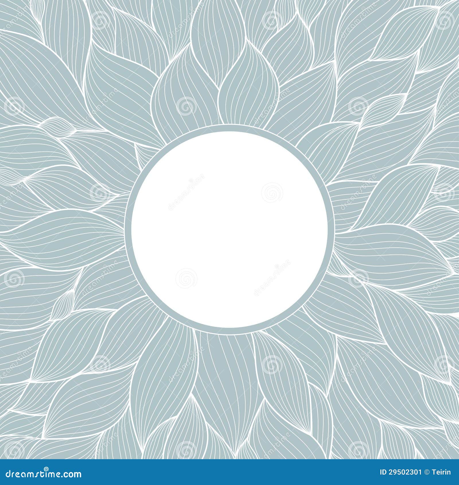 Blue Abstract Background for Text Stock Vector - Illustration of flow ...