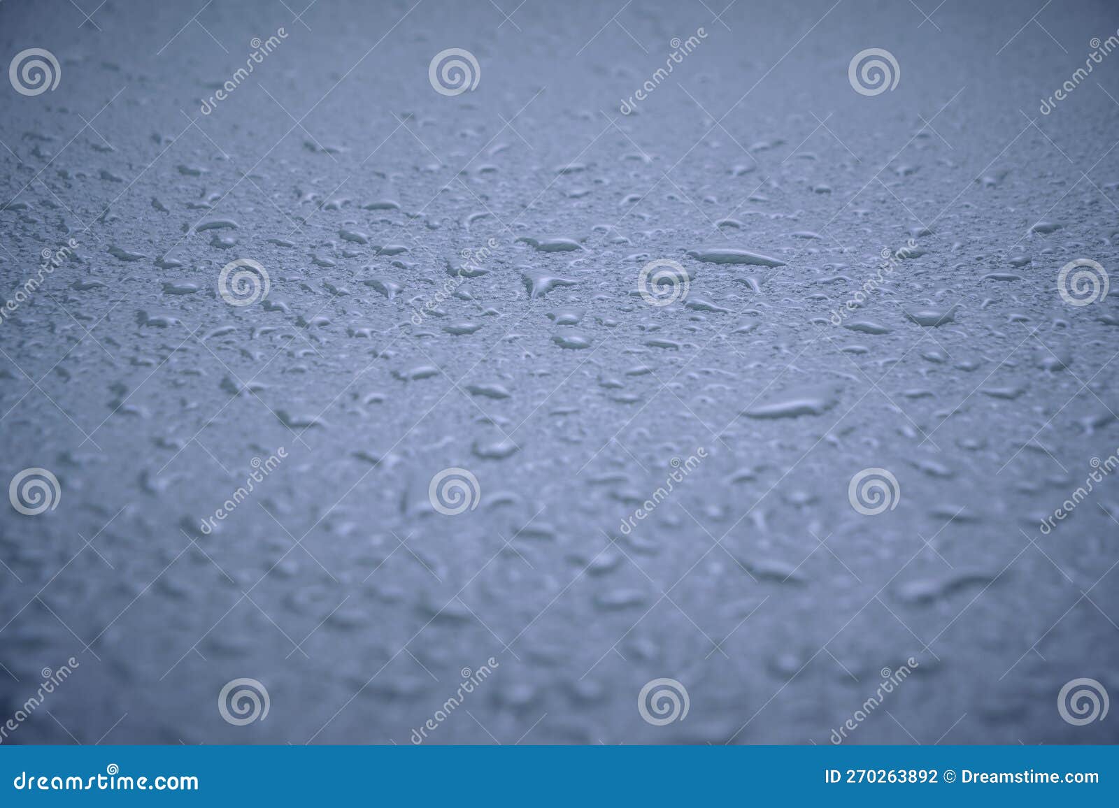 Blue Abstract Background, Texture Covered with Raindrops by ...