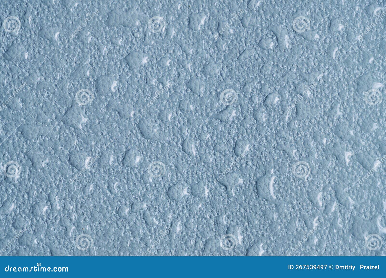 Blue Abstract Background, Texture Covered with Raindrops by ...