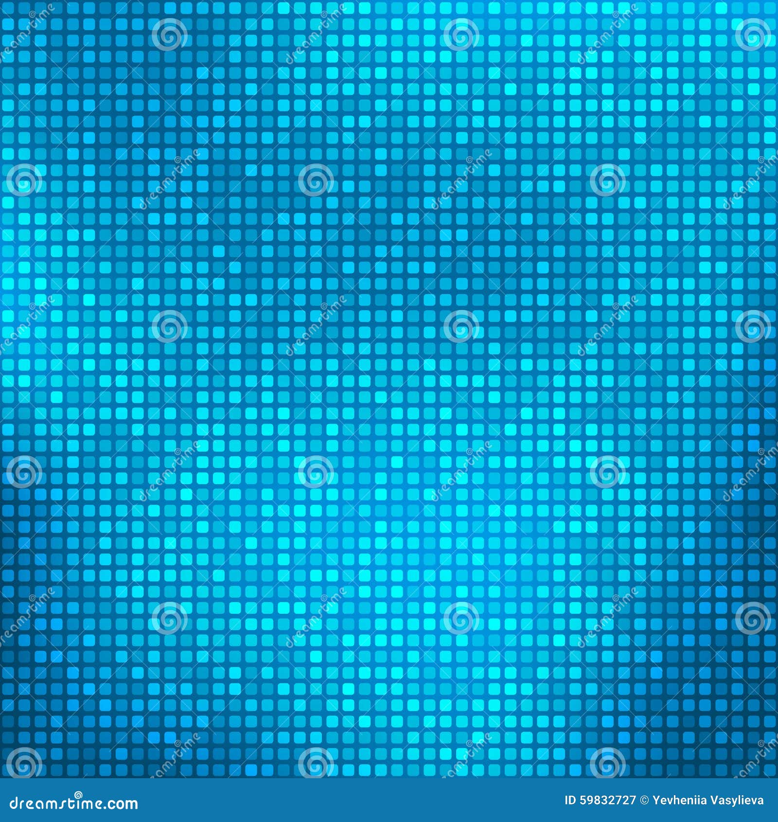 Blue Abstract Background with Tiny Squares Stock Vector - Illustration ...