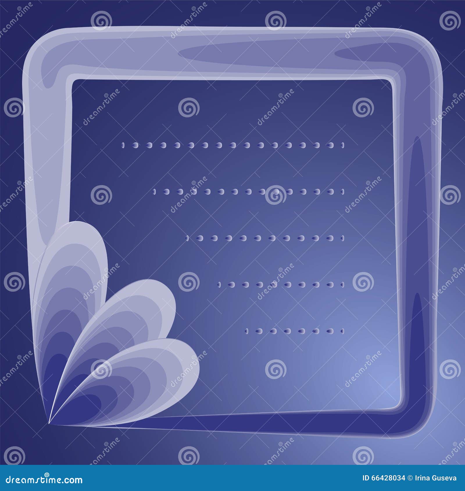 Blue Abstract Background Vector for Text and Message Stock Vector ...