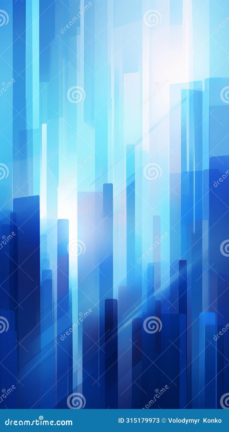 A Blue Abstract Background with Vertical Lines Stock Image - Image of ...
