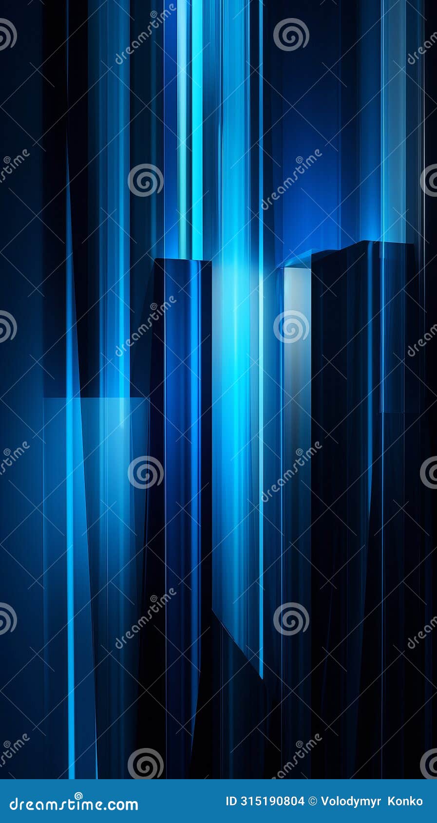 A Blue Abstract Background with Vertical Lines Stock Photo - Image of ...