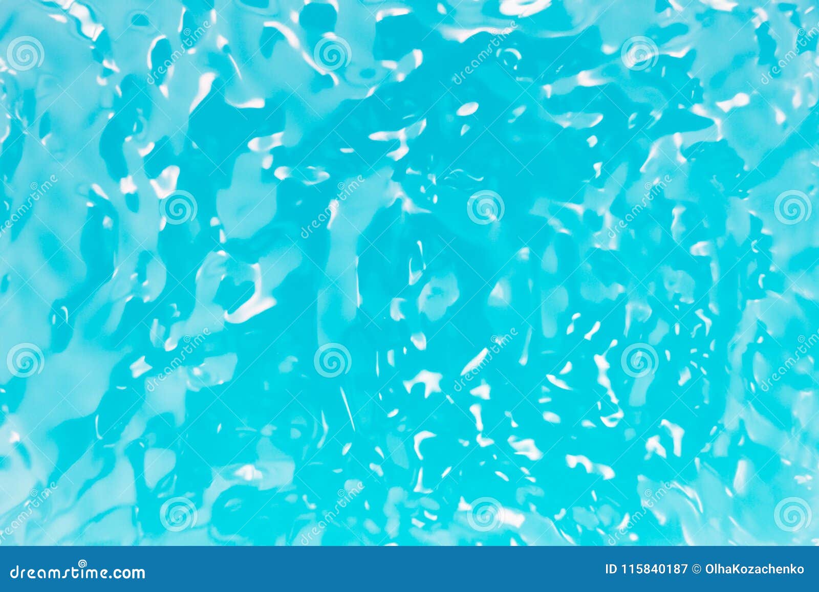 Abstract Background of Water Surface. Blue Liquid Texture Stock Image ...